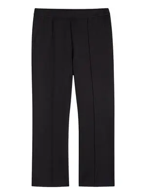 EILEEN FISHER EILEEN FISHER Cropped Straight-Leg Jersey Trousers