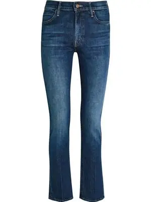MOTHER The Rascal Skimp Slim Tapered-leg Jeans - Indigo