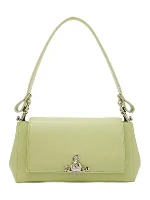 VIVIENNE WESTWOOD Leather Shoulder Bag - Green