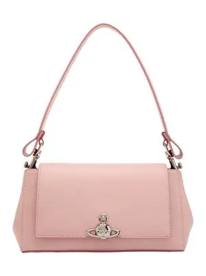 VIVIENNE WESTWOOD Leather Shoulder Bag - Pink