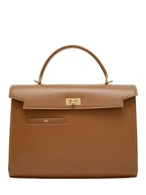 ANYA HINDMARCH Mortimer Leather Top Handle Bag
