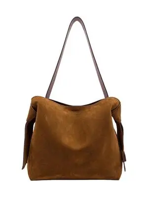 Acne Studios Musabi Suede Tote Bag - Brown