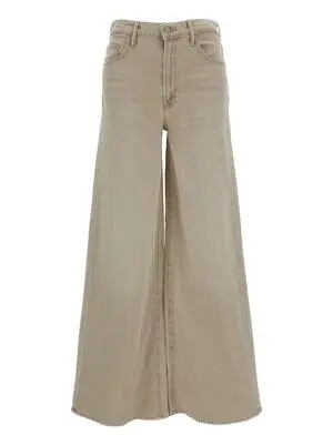 MOTHER The Undercover Sneaker Trousers - Beige