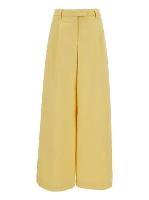 THELATEST Deva Gabardine Trousers - Yellow