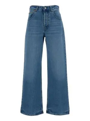 JACQUEMUS Wide Denim Jeans