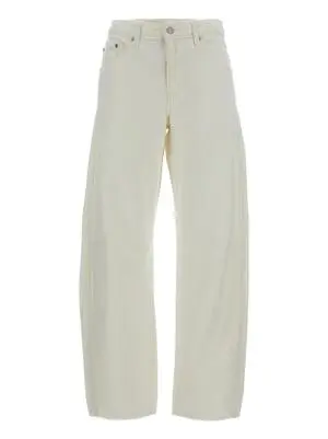 LEVI'S Loose-fitting Barrel Jeans - White