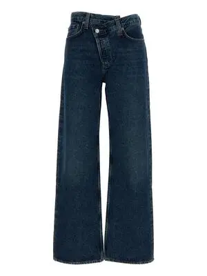 AGOLDE Agolde Arc Jeans With Criss-Cross Closure
