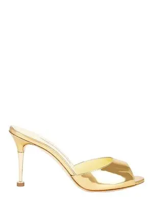 Manolo Blahnik Astucla 90 Sandal - Gold