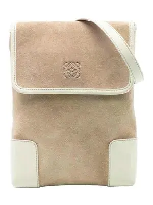 Loewe 2003 Anagram Crossbody Bag - Brown