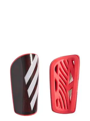 Adidas Tiro Shinguard League - Black / Lucid Red / White / Silver Metallic