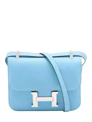 Hermès 2022 Epsom Constance 24 - Blue