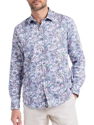 ROBERT GRAHAM Buckingham Button-up Shirt