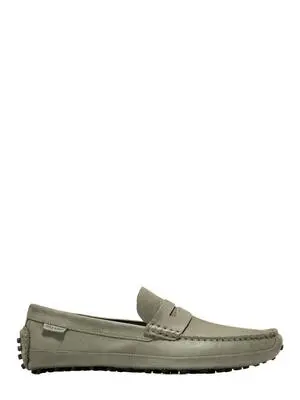 Cole Haan Davies Grand Penny Driving Shoes - Dusty Olive-gum