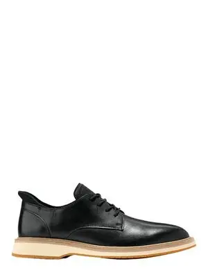 Cole Haan Mansfield Grand Plain Toe Oxfords - Black-dark Latte-angora
