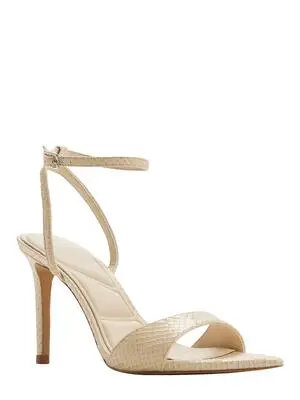 Aldo Leandra Ankle Strap Pointed Toe Sandal - Cream