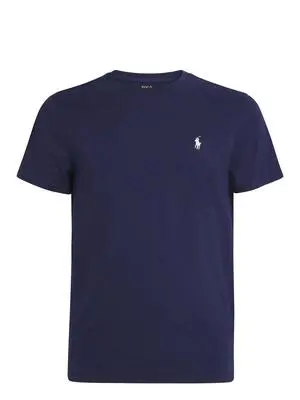 Polo Ralph Lauren Cotton Logo T-shirt - Navy