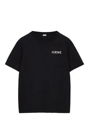 Loewe Relaxed Fit Tee - Black