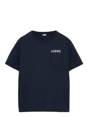 Loewe Relaxed Fit Tee - Navy