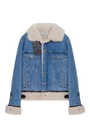 Loewe Denim Trucker Jacket - Blue