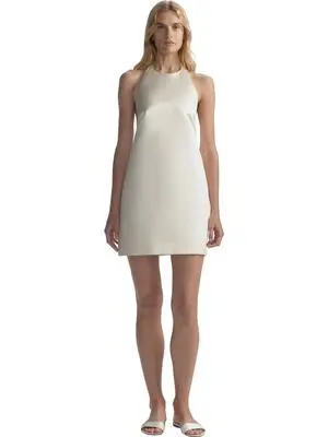 A.L.C. Sophia Halter Mini Dress - Off White