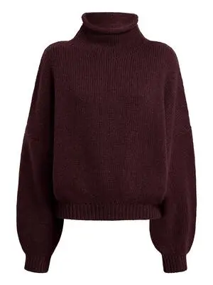 Khaite Juniper Sweater - Plum