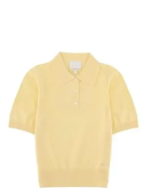A.p.c. Polo With Logo - Yellow
