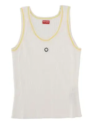 Kenzo Tank Top "boke Flower 2.0 - White