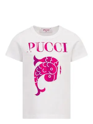 Emilio Pucci Logo T-shirt - Multicolour