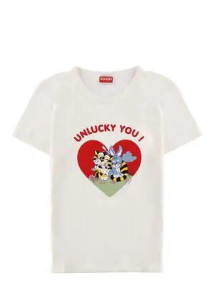 Kenzo Printed T-shirt - White