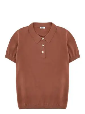 Aspesi Cotton Polo - Brown