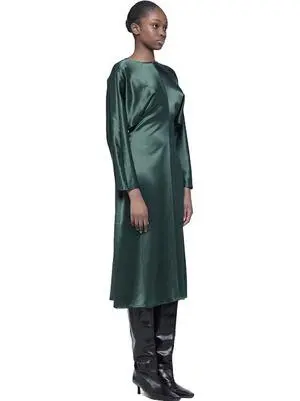 LEEM Batwing Maxi Dress - Green