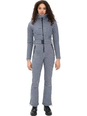 Cordova Chatel Ski Suit - Indigo Gingham