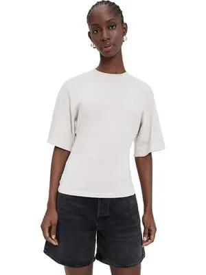 AGOLDE Storey Tee - Bone