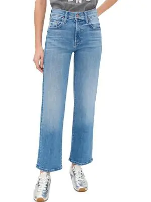 MOTHER The Mid Rise Rambler Zip Ankle Jeans - Piece By Piece