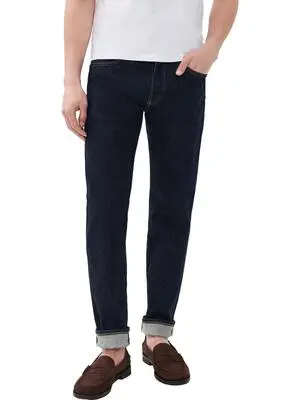 Madewell 1991 Straight Comfort Selvedge Jeans - Rinse