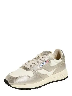 AUTRY Reelwind Low Top Sneakers - Wht/gold