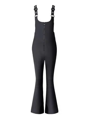 Perfect Moment Flared-leg Bib Ski Pants - Black