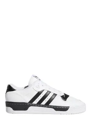 Adidas Rivalry Low Stripes Sneakers - Cloud White/core Black