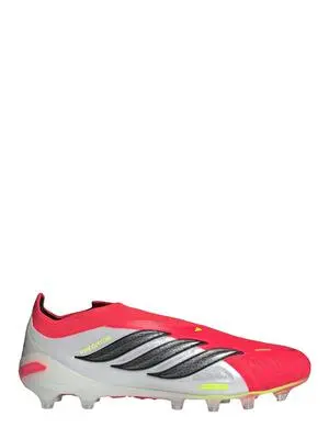 Adidas Predator Elite Laceless Ag Soccer Cleats - Lucid Red/core Black/cloud White