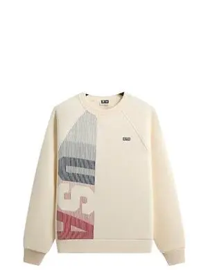 Kith Team Usa Raglan Nelson Crewneck Sweatshirt - Sandrift
