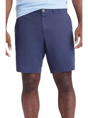 Robert Graham Stretch Cotton Chino Bermuda Shorts - Cadet Navy
