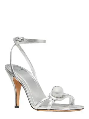Kate Spade New York Harmony Ankle Strap Sandal - Silver
