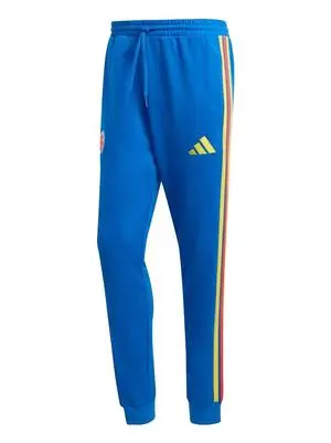 Adidas Colombia National Team Fifa X World Cup Alphaskin Fleece Pants - Blue