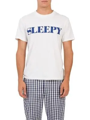 Sleepy Jones Logo T-shirt White