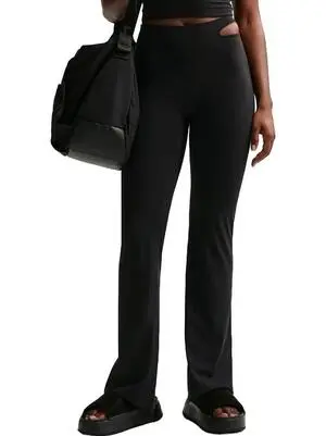 Nike Zenvy High-waisted Flared Leggings - Black