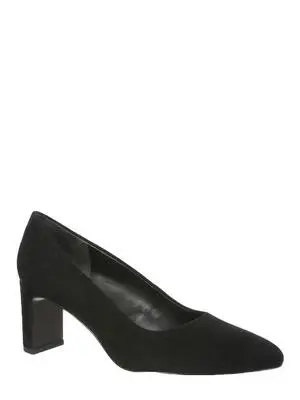 Nordstrom Almond Toe Pump - Black