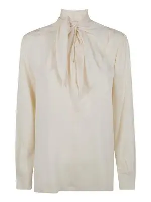 MAX MARA MAX MARA "MXMBADIA" Classic Silk Shirt