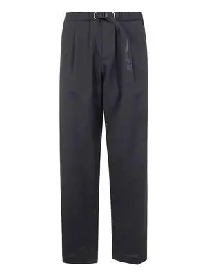 WHITE SAND Long Trousers - Black