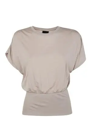 THOM KROM Crop T-shirt - Gray