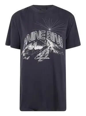 ANINE BING Walker Tee California - Black